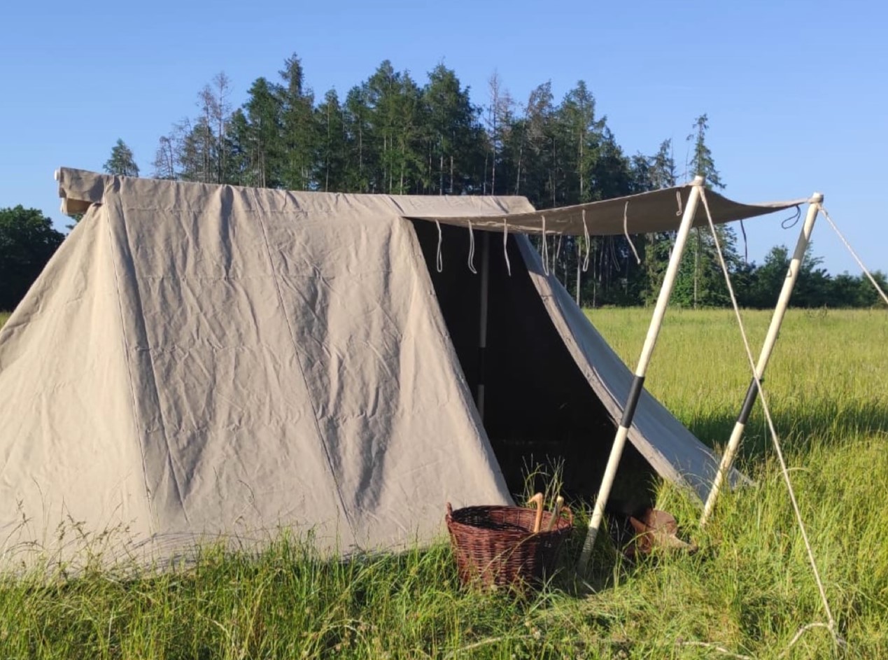Tent types - Sew-mill – Historical linen tents